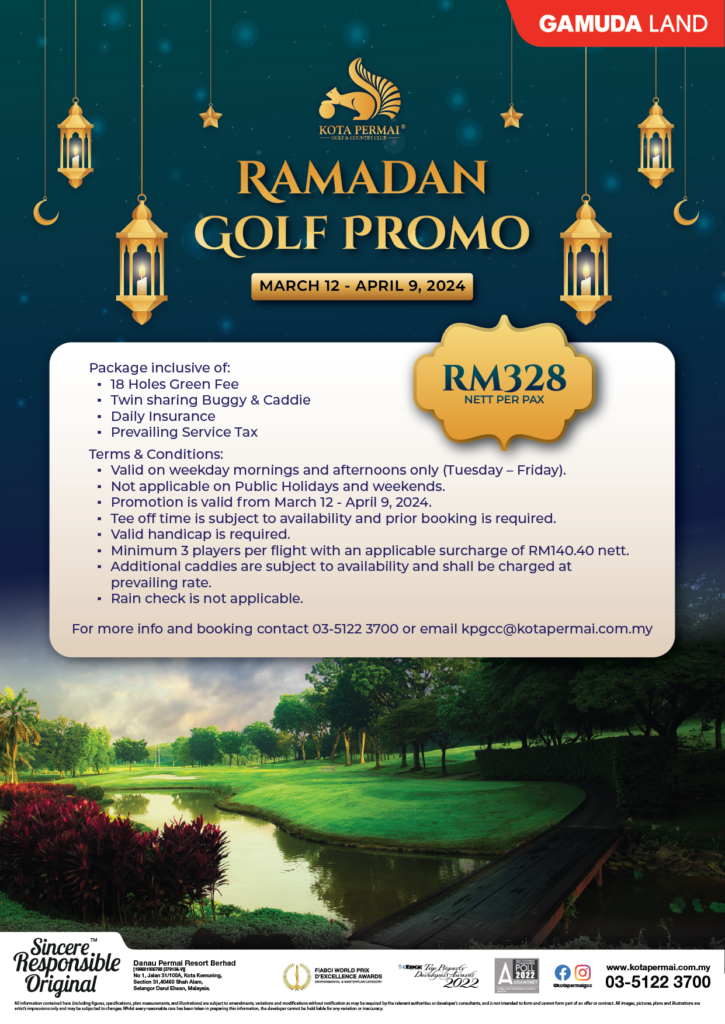 Weekend Promo (Banana Leaf) | Kota Permai Golf and Country Club